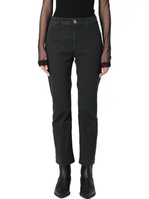 Sportmax Cropped Flared Jeans - Black