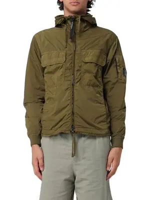 C.P. COMPANY Regenerated Econyl® Nylon Windbreaker Jacket - Green