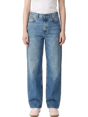 HAIKURE Korea Nordic Cotton Denim Jeans - Blue