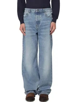 AMI Paris Wide Leg Jeans - Blue