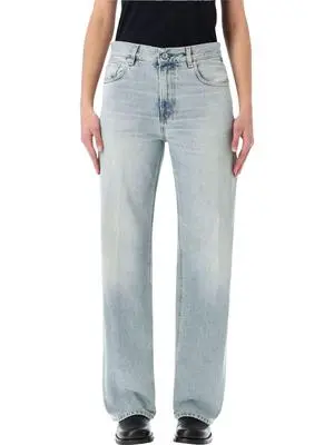 HAIKURE Straight Leg Jeans - Denim