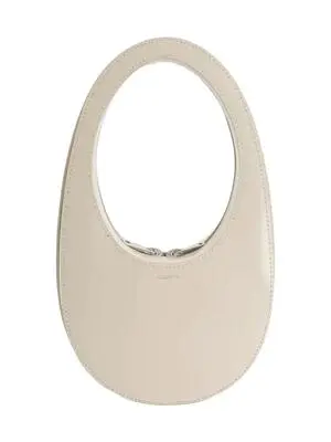 Coperni Swipe Leather Bag - Nude