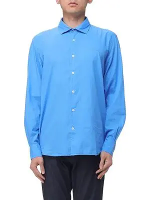 MC2 SAINT BARTH Linen Shirt - Blue