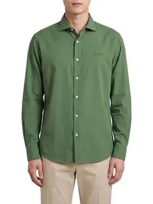 MC2 SAINT BARTH Linen Shirt - Military