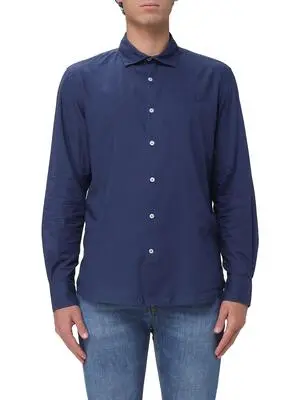 MC2 SAINT BARTH Linen Shirt - Navy