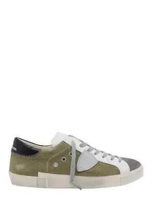Philippe Model Prsx Suede Sneakers - Bottle Green