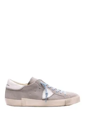 Philippe Model Prsx Suede Sneakers - Grey