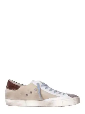 Philippe Model Prsx Suede Sneakers - Sand