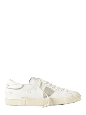 Philippe Model Prsx Suede Sneakers - Yellow Cream