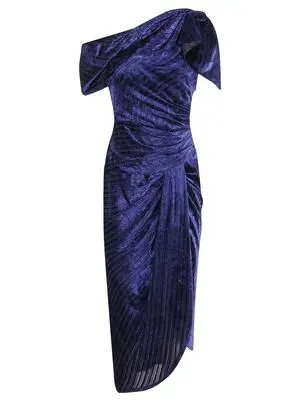 Isabel Marant Étoile One-shoulder Draped Dress - Blue