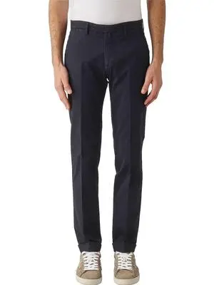 BRIGLIA 1949 Stretch Cotton Chino Trousers - Navy