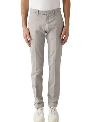 BRIGLIA 1949 Stretch Cotton Chino Trousers - Pearl