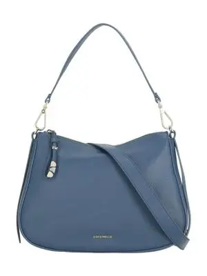 COCCINELLE Leather Shoulder Bag - Blue