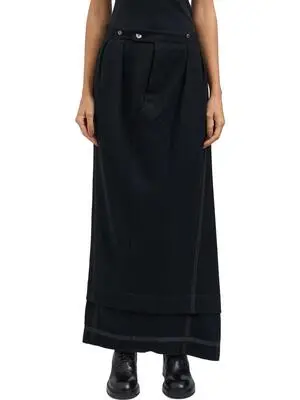 MARC LE BIHAN Maxi Skirt - Black
