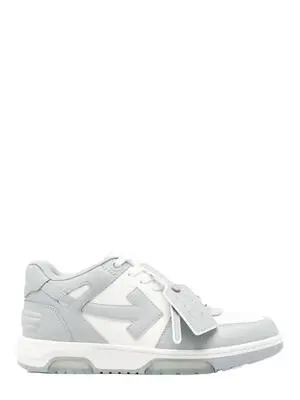 Off-White Out Of Office Leather Sneakers - Bianco 3