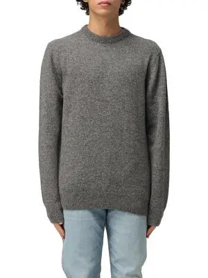 Barbour Textured Crew Neck Jumper - Brown