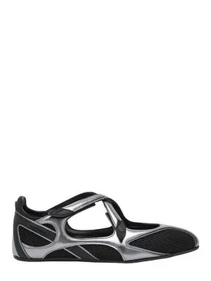 Attico Ballet Pumps Black