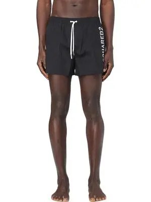 Dsquared2 Swim Shorts With Logo - Black