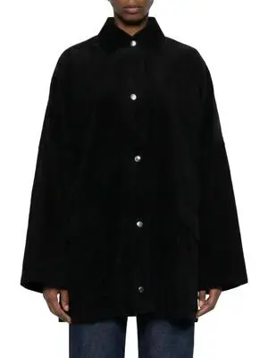 TOTEME Corduroy Button-up Jacket - Black