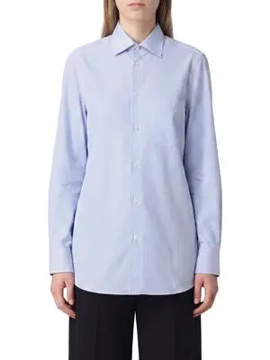 MAISON MARGIELA Striped Cotton Shirt - White