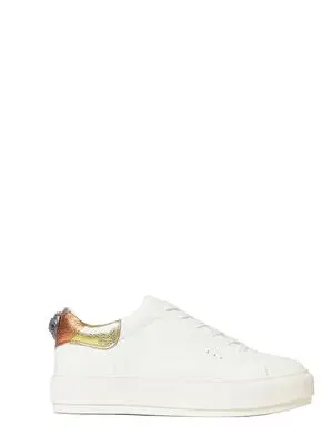 Kurt Geiger Laney Leather Low Top Sneakers - White