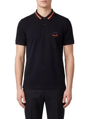 Paul Smith Polo Shirt Colour - Black
