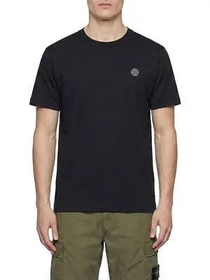 Stone Island T-shirt Men Colour Black