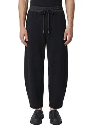 Sacai Cotton Blend Jogging Pants - Black