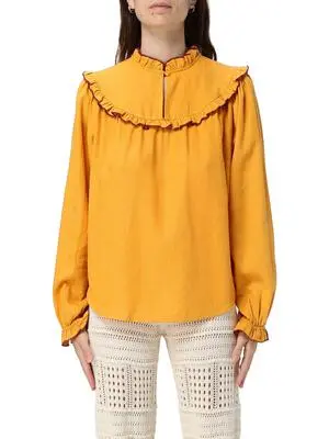 TWINSET Ruffle Collar Blouse - Peach
