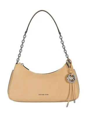 Michael Kors Nolita Grained Leather Shoulder Bag - Brown
