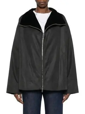 TOTEME Zip-up Jacket - Black