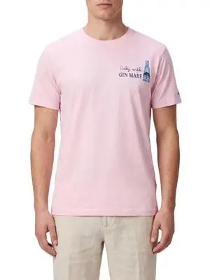 MC2 SAINT BARTH Cotton Crew Neck T-shirt Pink
