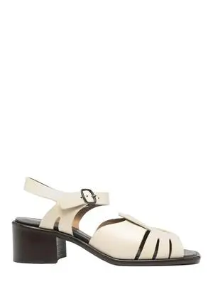 Hereu Ancora Leather Sandals - Nude