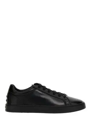 TOD'S Leather Trainers - Black