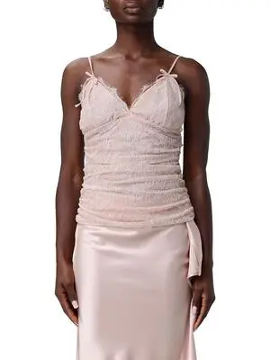 Pinko Lace Evening Top - Beige
