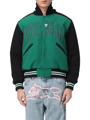ICECREAM Varsity Jacket - Green