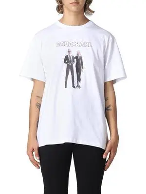Karl Lagerfeld Graphic T-shirt - White