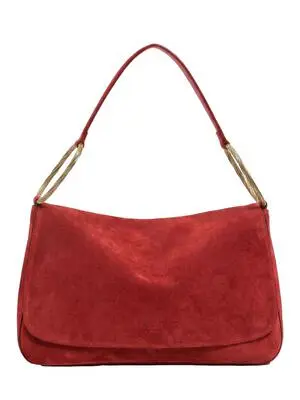 TWINSET Suede Shoulder Bag - Multicolor