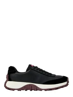 Camper Lace-up Leather Sneakers - Black