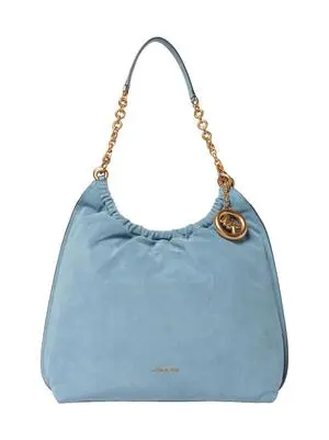 Michael Kors Suede Shoulder Bag - Blue