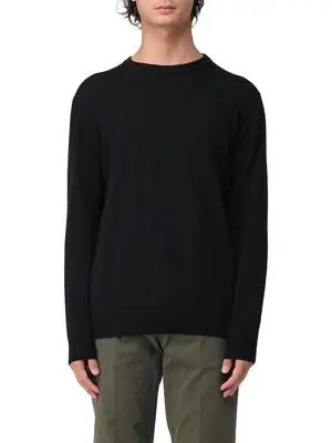 Add Crew Neck Fine Knit Pullover - Black
