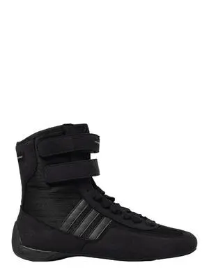 Stella McCartney High Top Sneakers With Velcro Straps - Black