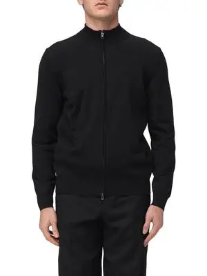BOSS Zip-up Jumper - Black