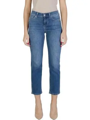 Liu Jo Cropped Skinny Jeans - Denim