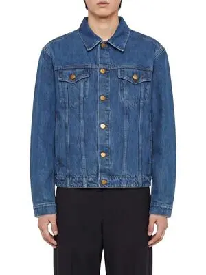 JIL SANDER Blue Jacket - Denim