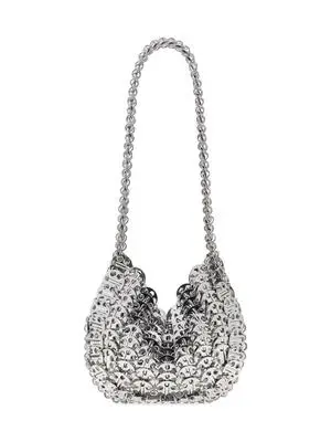 Rabanne Nano Metal Bag - Silver