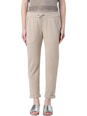 Brunello Cucinelli Drawstring Trousers - Beige
