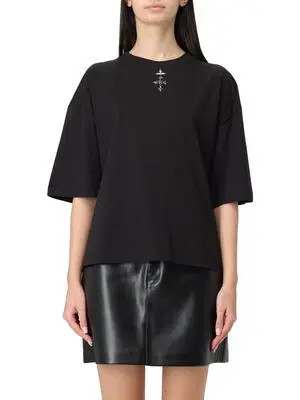 CHIARA FERRAGNI T-shirt With Embellishment - Black