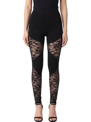 Nina Ricci Lace Leggings - Black