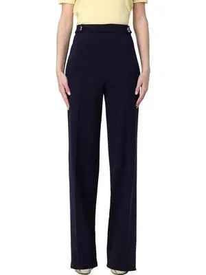 TWINSET Tailored Wide Leg Trousers - Blue